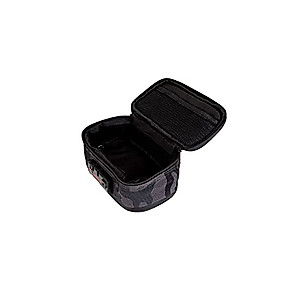 DIME BAGS Omerta Goodfella with Lock | Carbon Filter Locking Padded Pod | Activated Carbon Technology and TSA-Approved Combination Lock (7 inch, Camo)