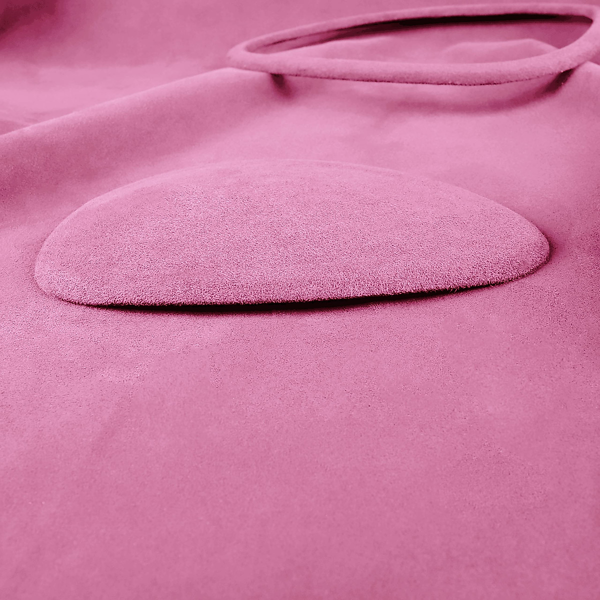 Toworldit Alcantara Dashboard Air Conditions Outlet Vent Decoration Trim Cover Compatible with BMW Mini Cooper F54 F55 F56 F57 2014-2020 (Pink)