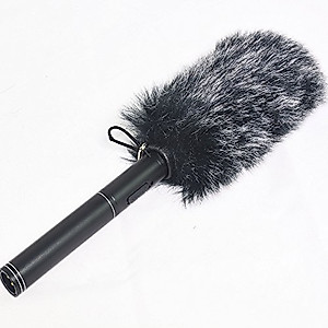 Microphone Muff, Ruittos Furry Wind Screen Protective Dead Cat for Camera Shot Gun SGC-598, ATR875R AT897, Neewer NW-81, NTG, BY-1000