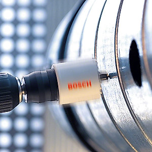 Bosch 2608594189 9-Piece Sanitary Set Bi-Metal Hole Saw 8% Cobalt Alloy Diameter 20/25 / 32/38 / 51/64 mm