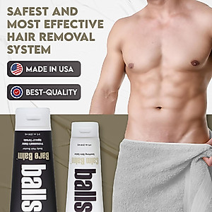 The Bare Pair Double Pro Pac King Kombo - Body Hair Management System (w/Exfoliating Glove)