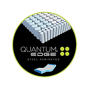 Bedz King Twin Mattress, White