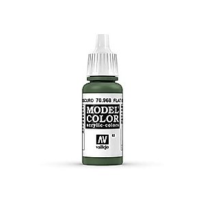 Vallejo Model Color 70968 Flat Green (17ml)