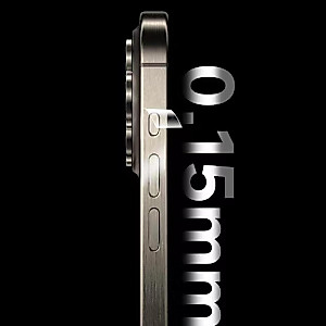 Ultra Thin Transparent Side Film for iPhone 15 Pro Max Frame Protective Guard Film - 3 Packs/TPU Hydrogel