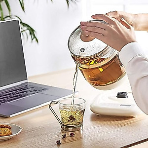 Electric kettle 1.5L capacity glass health pot Multifunctional flower teapot Automatic electric stew bird's nest pot electric kettle