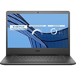 Dell Vostro 3400 14.0" HD Business Laptop (4-Core Intel i5-1135G7, 16GB RAM, 512GB PCIe SSD + 1TB HDD, GeForce MX330, Backlit KB, AC WiFi, Bluetooth, Webcam, SD Reader, USB 3.1, Win 11 Pro)