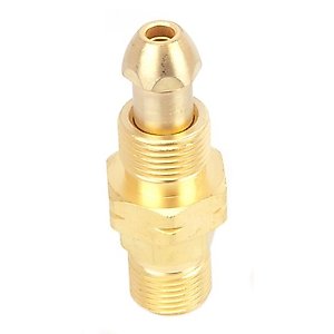 Forney 87809 Acetylene Regulator Adaptor, CGA 510 To CGA 300, #4 Tank to Regulator, 125-CF