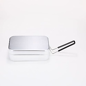 TRANGIA Mess Tin with Handle, 7.9" x 5" x 2.75"