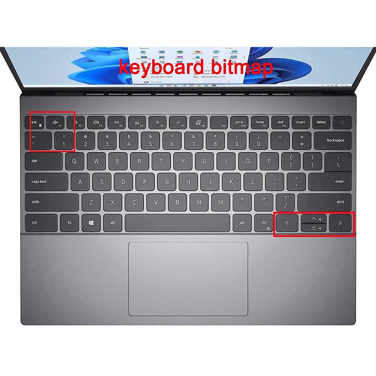 Keyboard Skin Cover Compatible for 14" Dell Inspiron 14 5410 5415 5418, Dell Inspiron 14 7415 2-in-1 Laptop, 14" Dell Latitude 3320 3420, 13.3" Dell Inspiron 13 5310 (NOT Fit Latitude 5410) (Mint)
