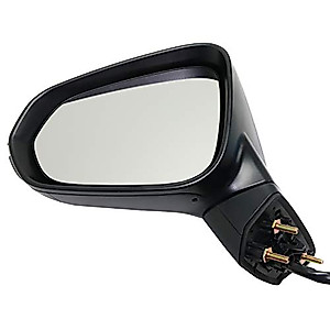 Kool Vue Driver & Passenger Side Power Heated Mirrors for Lexus RX350 2016-2019 Power Fold With Signal Light & Memory Paintable Canada Built Vehicle