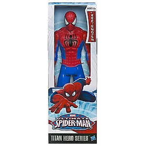 Hasbro Marvel Ultimate Spider-man Titan Hero Series Spider-man Figure, 12-Inch
