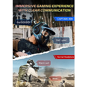 KAPEYDESI Wireless Gaming Headset, 2.4GHz USB Gaming Headphones for PC, PS4, PS5, Mac with Bluetooth 5.2, 40H Battery Life, Detachable Microphone, 3.5mm Wired Jack for Xbox Series (Black Red)