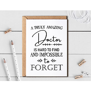 EruditeGifts Funny Appreciation Card - Thank You Card For Doctors - Hilarious Birthday Card - Gift Card For Doctor Him Her