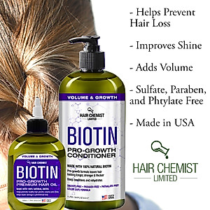 Hair Chemist Biotin Pro-Growth Premium Hair Oil 7.1 oz.
