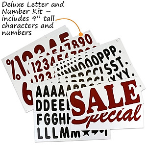 SmartSign 24"x36" Changeable Message Sign Board Sidewalk Sign, Deluxe Portable BigBoss & Letter Kit for Outdoor, Business, Large Black Standing Frame with Wheels, USA-Made