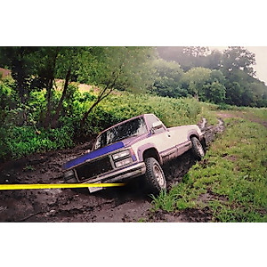 Keeper 02922 2" x 20' Vehicle Recovery Strap - 15,000 lb Web Capacity