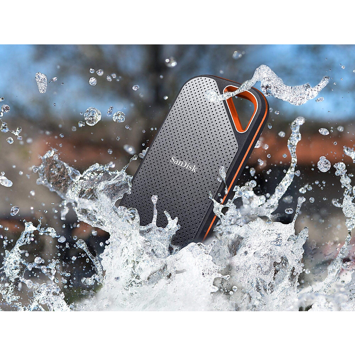 SanDisk 2TB Extreme PRO Portable External SSD - Up to 1050MB/s - USB-C, USB 3.1 - SDSSDE80-2T00-G25