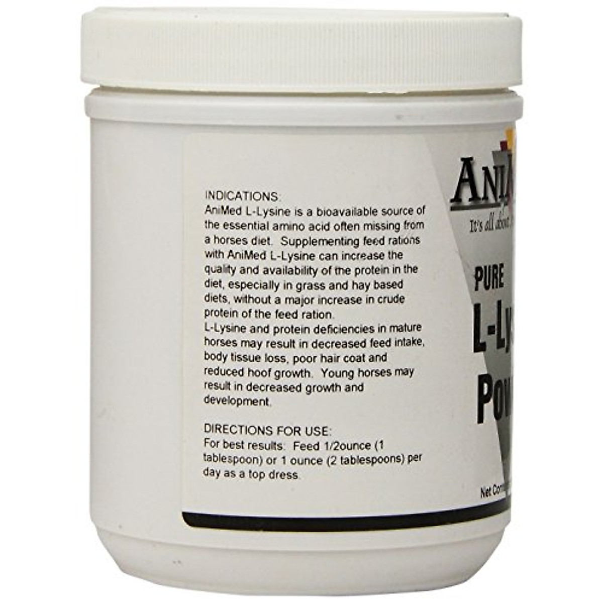 AniMed L-Lysine for Horses, 16-Ounce