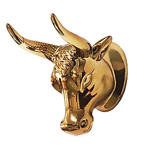 Hidear Guitar Holder Wall Hanger Bull Art Guitar Ukulele Hook Guitar Hanger Wall Hook Holder Stand for Bass Electric Acoustic Guitar Ukulele