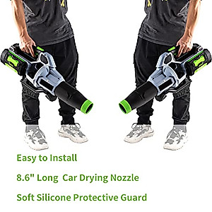 Car Drying Nozzle for EGO Leaf Blower Nozzle Work for EGO 530 575 580 615 650 765- Bare Nozzle 1 Pack