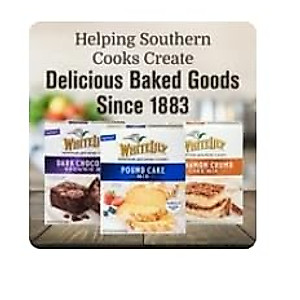 White Lily Lemon Pound Cake Mix, 16.2 OZ Box, Included lemon-flavored glaze mix (PACK OF 3) With Meal Time Prayer Card