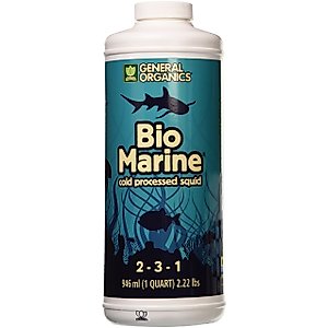 General Hydroponics GH5352 BioMarine Enzymatically Digested Fish Protein, Quart