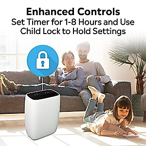 enviroboss M300 Air Purifier, up to 310 Sq Ft, White