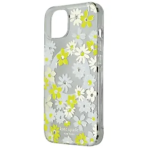 Kate Spade New York Protective Hardshell Case for MagSafe for iPhone 13 - Yellow Floral Medley