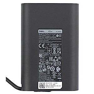 FOR DELL Genuine Dell 65W 20V 3.25A USB C for Dell LA65NM170, 2YKOF, 02YKOF, Dell XPS 12 9250, Dell Latitude 12 7275, Dell Latitude 13 7370,