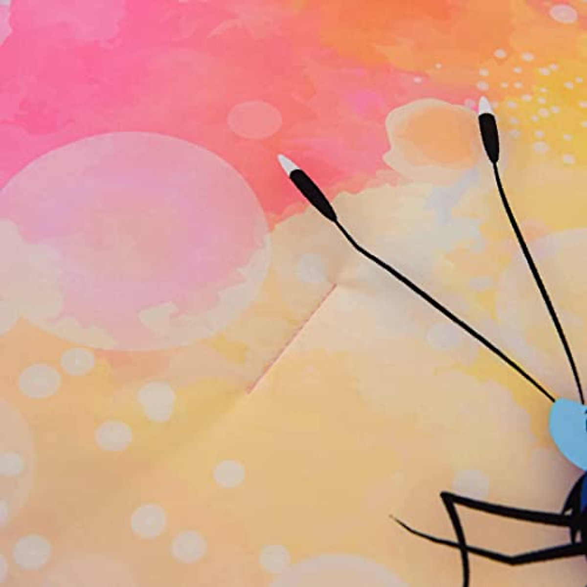 Btargot Lightweight Microfiber 3 Piece Comforter Set with 2 Pillowcases, Butterfly Pattern Bedding Set, Twin Multi-Color