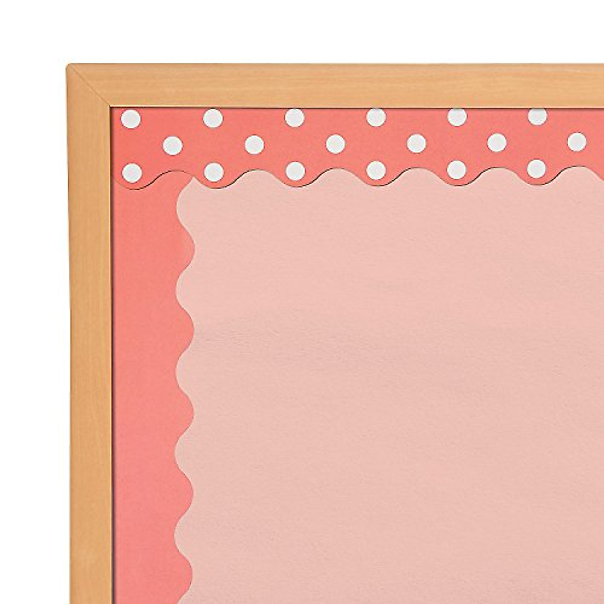 Fun Express Coral - 2 Sided Scalloped Bb Border - 12 Pieces - Educational and Learning Activities for Kids