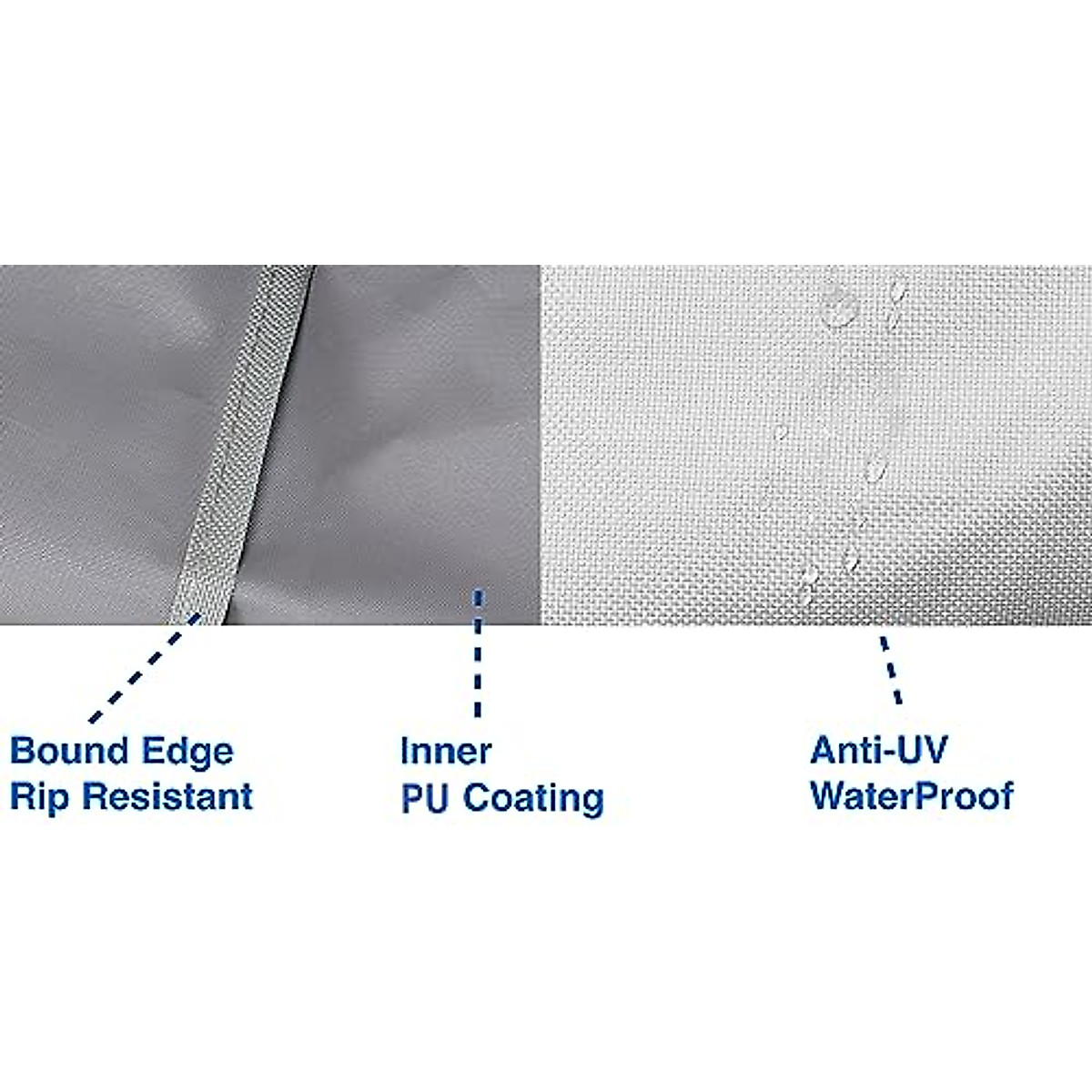 SimpleHouseware 2-Seater Deep Lounge Sofa Patio Cover