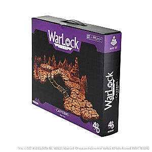 WizKids Warlock Tiles: Base Set – Caverns