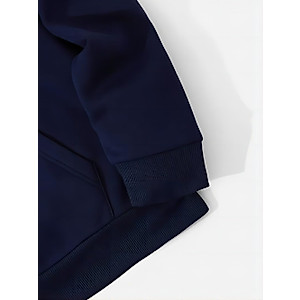 VNISPAN XPLR Merch Sam and Colby Heartbreak Hoodie Women/Men Long Sleeve Pullover Sweatshirt (Navy Blue,M)