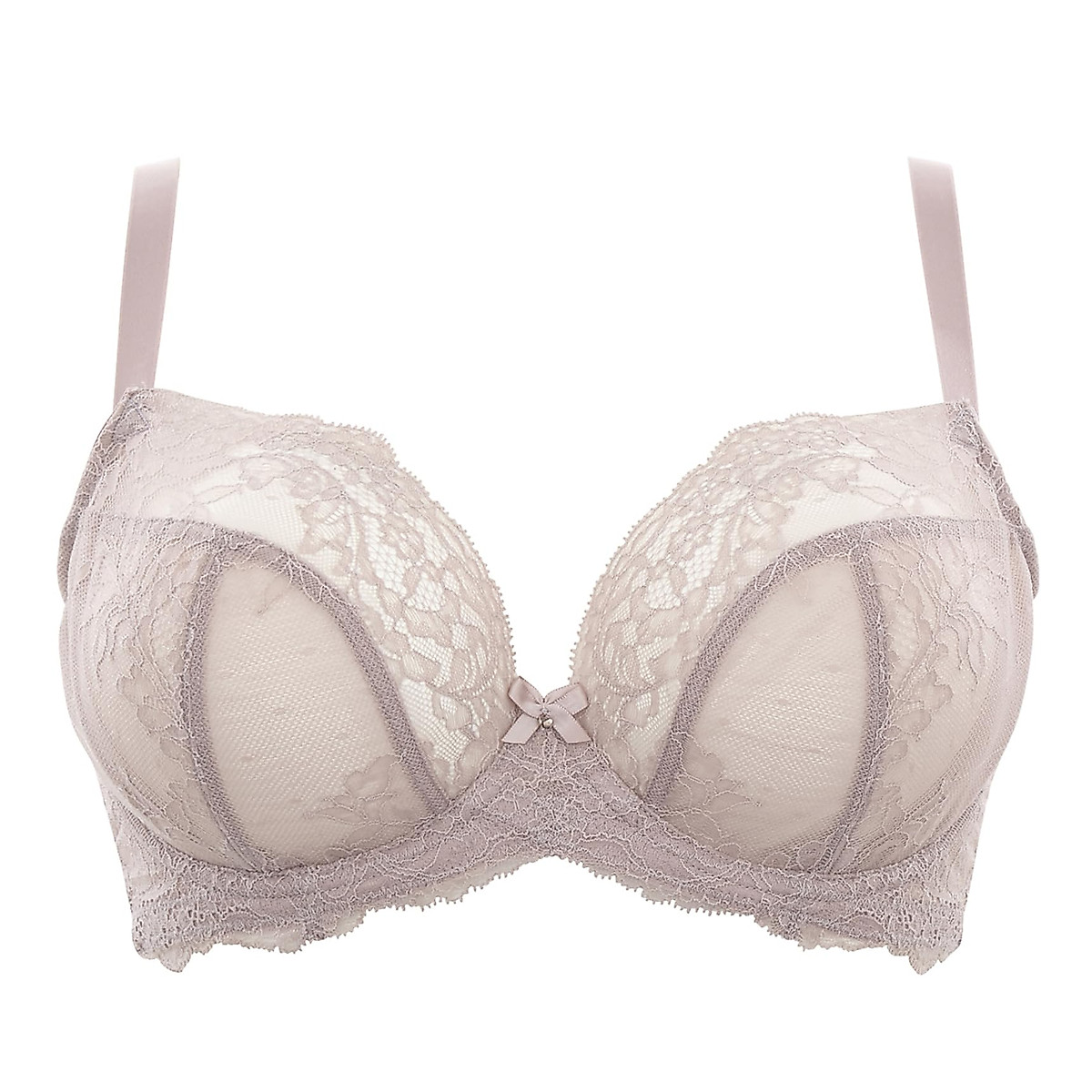 Panache Womens Ana Non-Padded Plunge Underwire (9396) Bra, Vintage, 36DD US