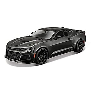 Maisto 1:24 Scale Assembly Line 2017 Chevrolet Camaro ZL1 Die-Cast Vehicle, Black