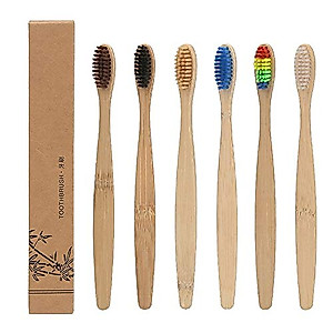 Bamboo Toothbrush Bamboo Toothbrush Bamboo Toothbrush Natural Bamboo, Beige