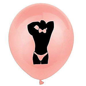 40Pcs Rose Gold Bachelorette Party Balloons, Bachelorette Party Decorations Set, Hen Party Decorations, Bridal Shower Decorations, Engagement Party Decorations Supplies Kit