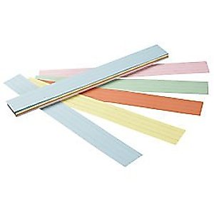 PACON - ASE Pacon Sentence Strips, 24 x 3 Inches, Assorted Colors, 100/Pack (PAC5165)
