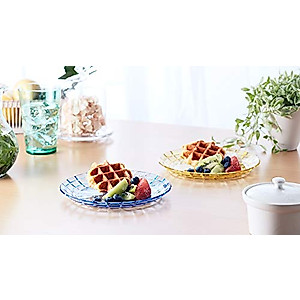 SCANDINOVIA - Unbreakable Premium Tableware - Set of 6 - Tritan Plastic - Perfect for Gifts - BPA Free - Dishwasher Safe - Stackable (7 3/4" Plates)