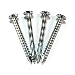 Pinewood Car BSA Speed Axles | Polished and Bent | Ready for Rail Riding | Regular Axle Head | Derby Car Polished & Ready for Graphite