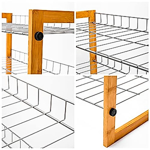 VIAV 4-Tier Shoe Rack Storage Organizer,Shoe Shelf, Shoe Storage Organizer for Closet Bedroom Entryway