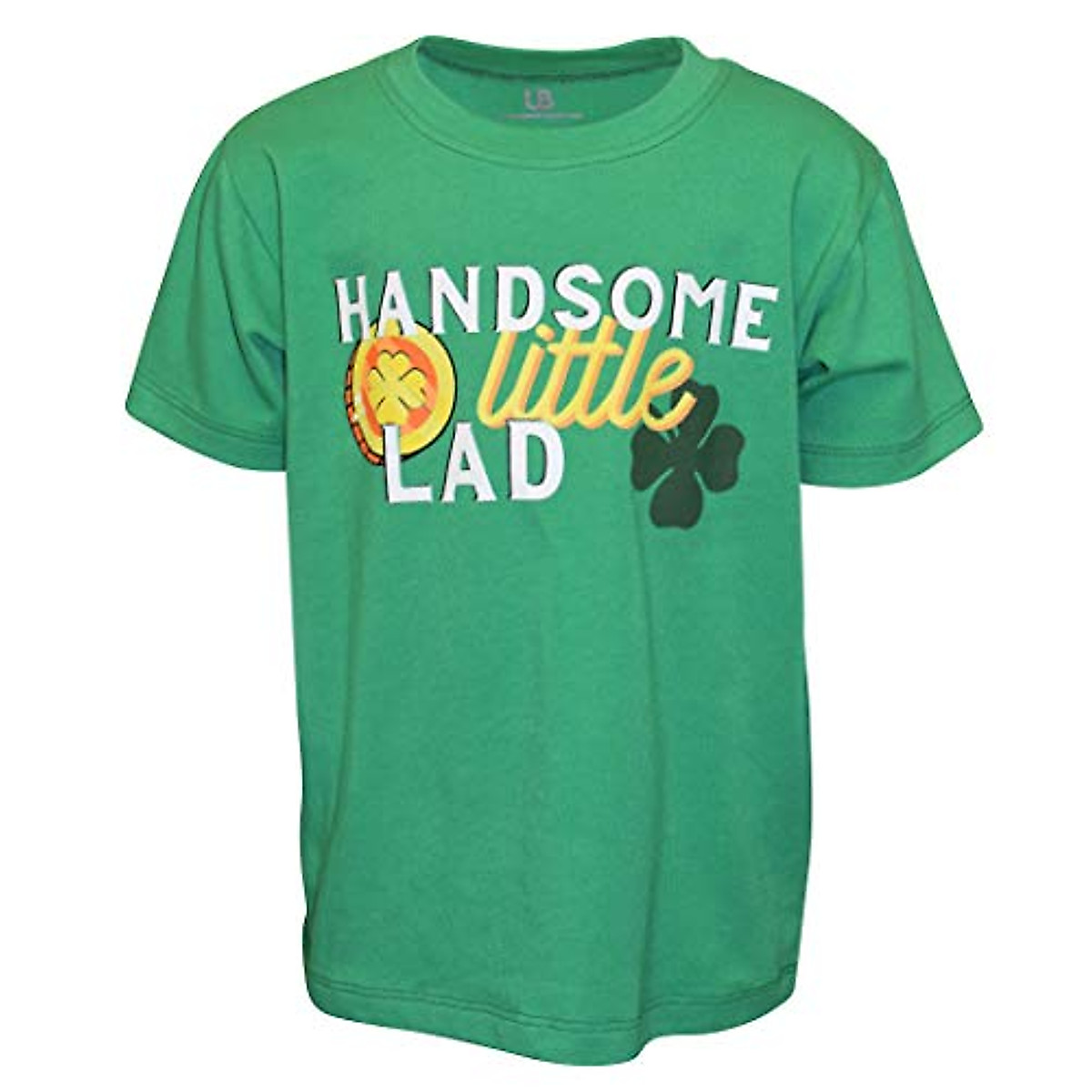 Unique Baby Boys Handsome Little Lad St Patrick's Day T-Shirt (3t, Little Lad)