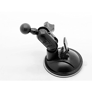 ChargerCity Dash Cam Suction Cup Mount for Garmin Dash Cam 20 25 30 45 46 47 55 56 57 65 66 67W Mini 2 and Speak Tandem
