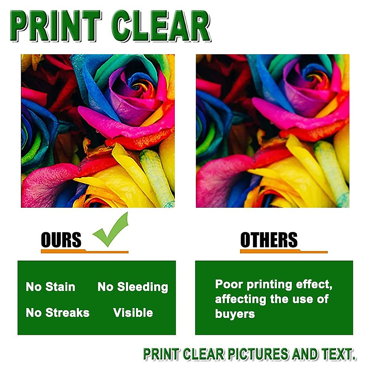 Kolasels (with Chip) 10-Pack (4BK+2C+2Y+2M) Compatible HL-L3210CW HL-L3230CDW Toner Cartridge (High Capacity) Replacement for TN-227 TN227 (TN-227BK+TN-227C+TN-227Y+TN-227M) Printer Cartridge