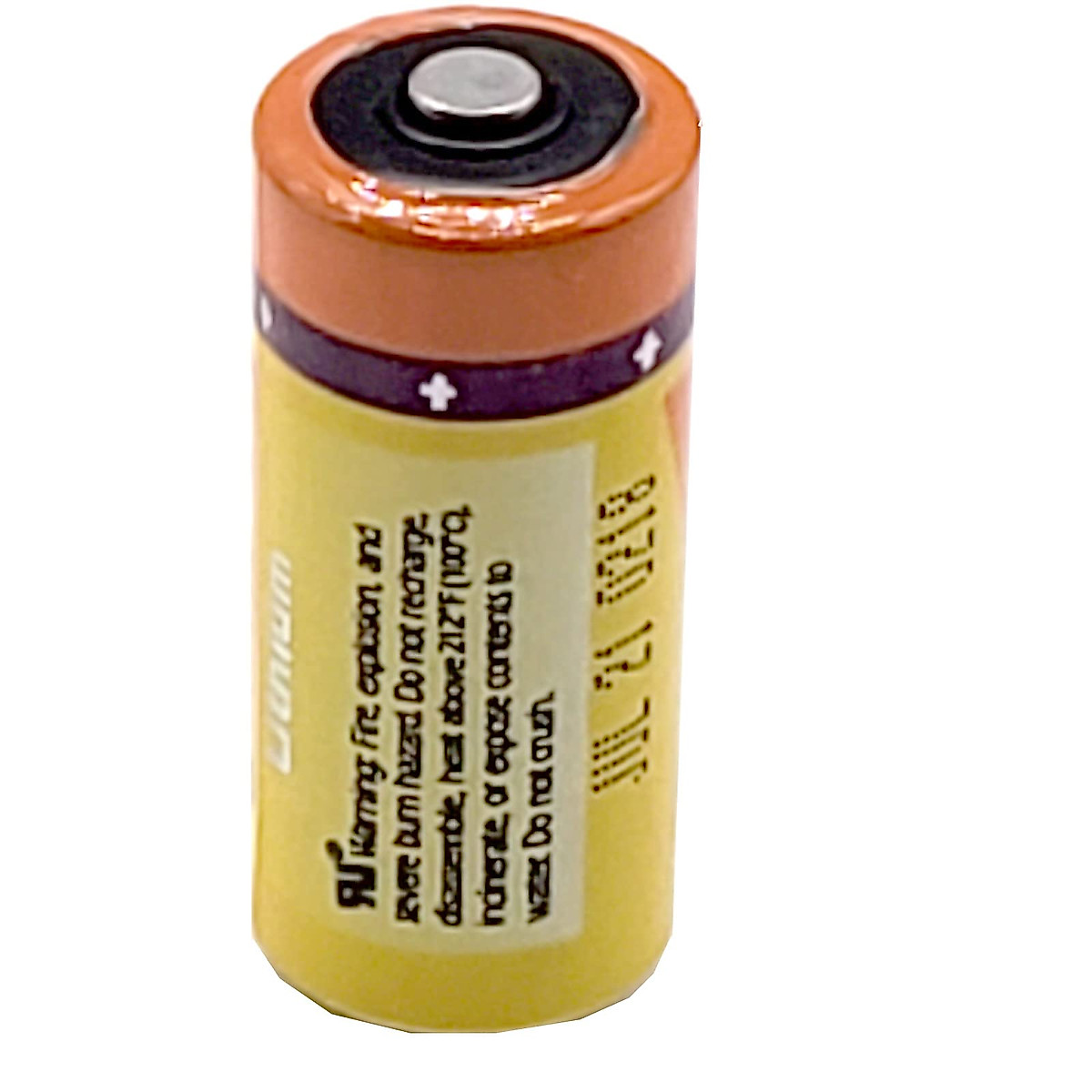 6x OmniCel ER14335 3.6V 1.65Ah 2/3AA Lithium Button Top Battery For Smoke Alarms, Carbon Monoxide Detectors, Intrusion Sensors, Invisible Fencing, Emergency Backup, Data Collection, AMR Add-ons