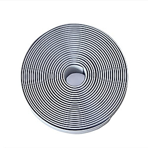 LEMBERG 2" Wide 100' Length Chair Vinyl Strap Strapping for Patio Lawn Garden Outdoor Furniture Matte Finish Color (White)