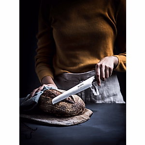 Global G-9-8-3/4 inch, 22cm Bread Knife, 8.75", Stainless Steel