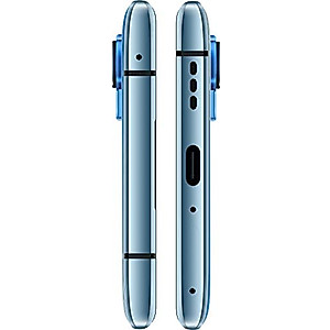 OPPO Reno4 Pro 5G Dual-SIM 128GB ROM + 8GB RAM (GSM Only | No CDMA) Factory Unlocked 5G Smartphone (Galactic Blue) - International Version