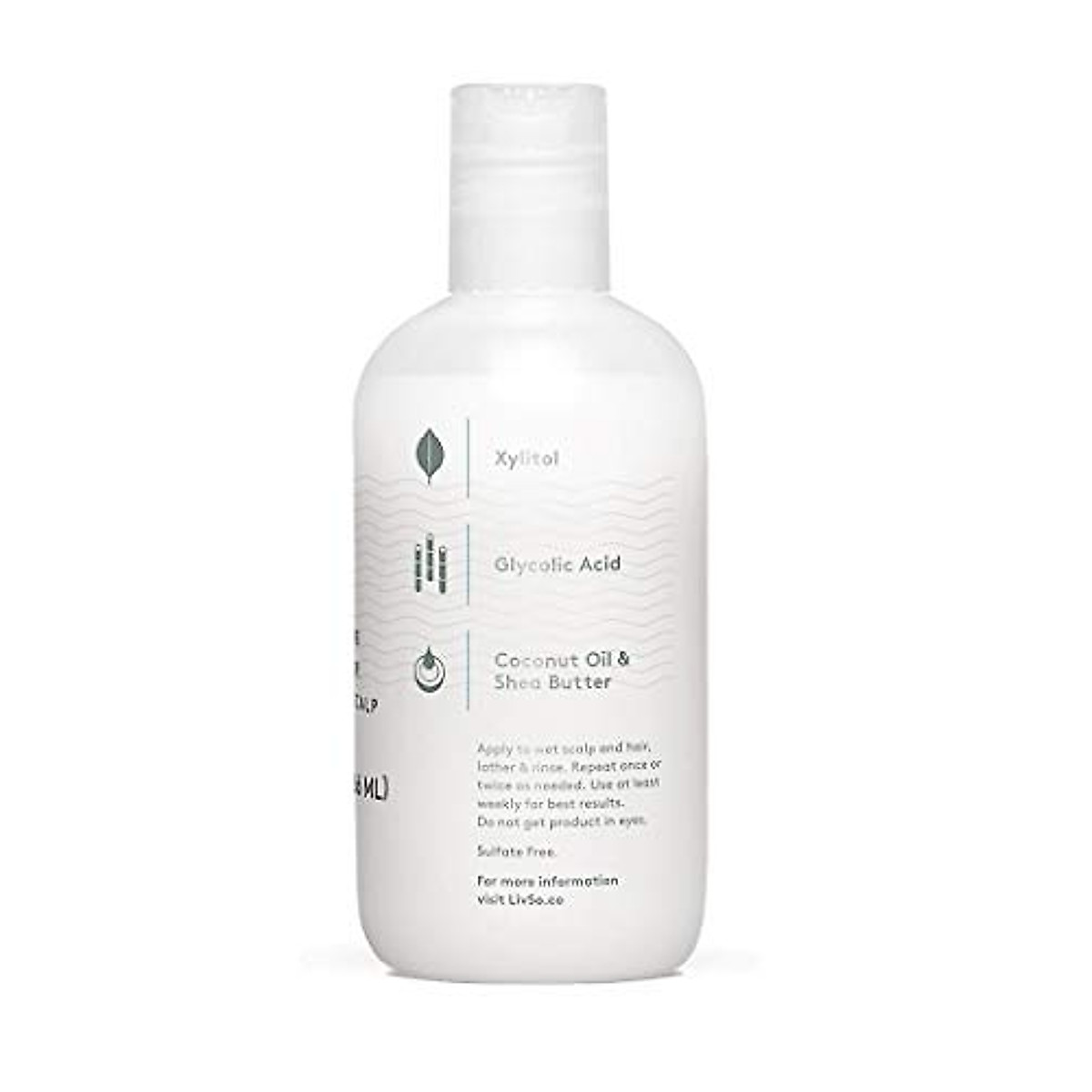 LivSo Moisturizing Shampoo - Dermatologist Created - Moisturizes Hair & Scalp - Naturally Derived - Fresh Feel Product - A Little Bit of LivSo Goes a Long Way